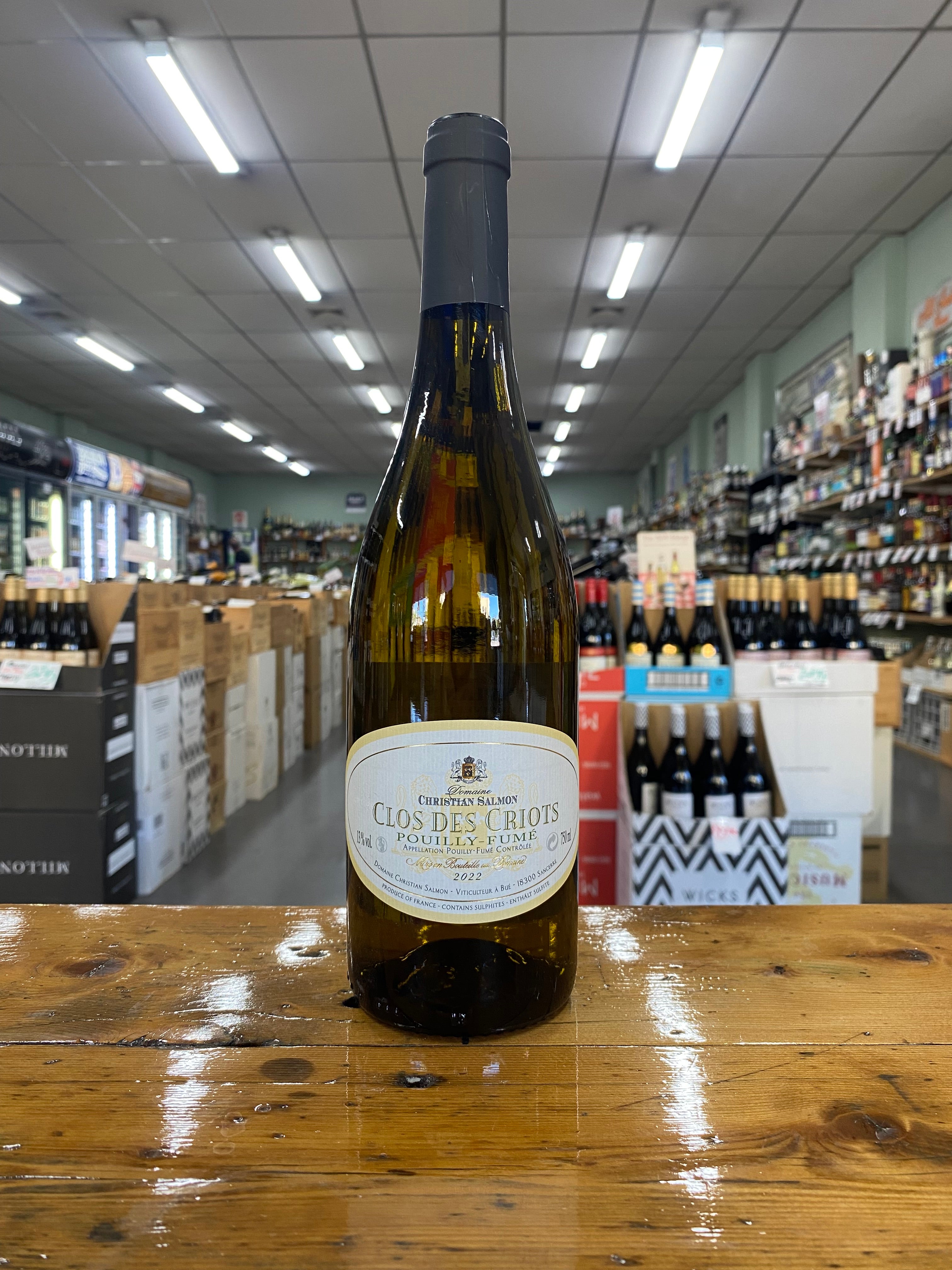 Christian Salmon Clos Des Criots Pouilly-Fume 2022 750mL