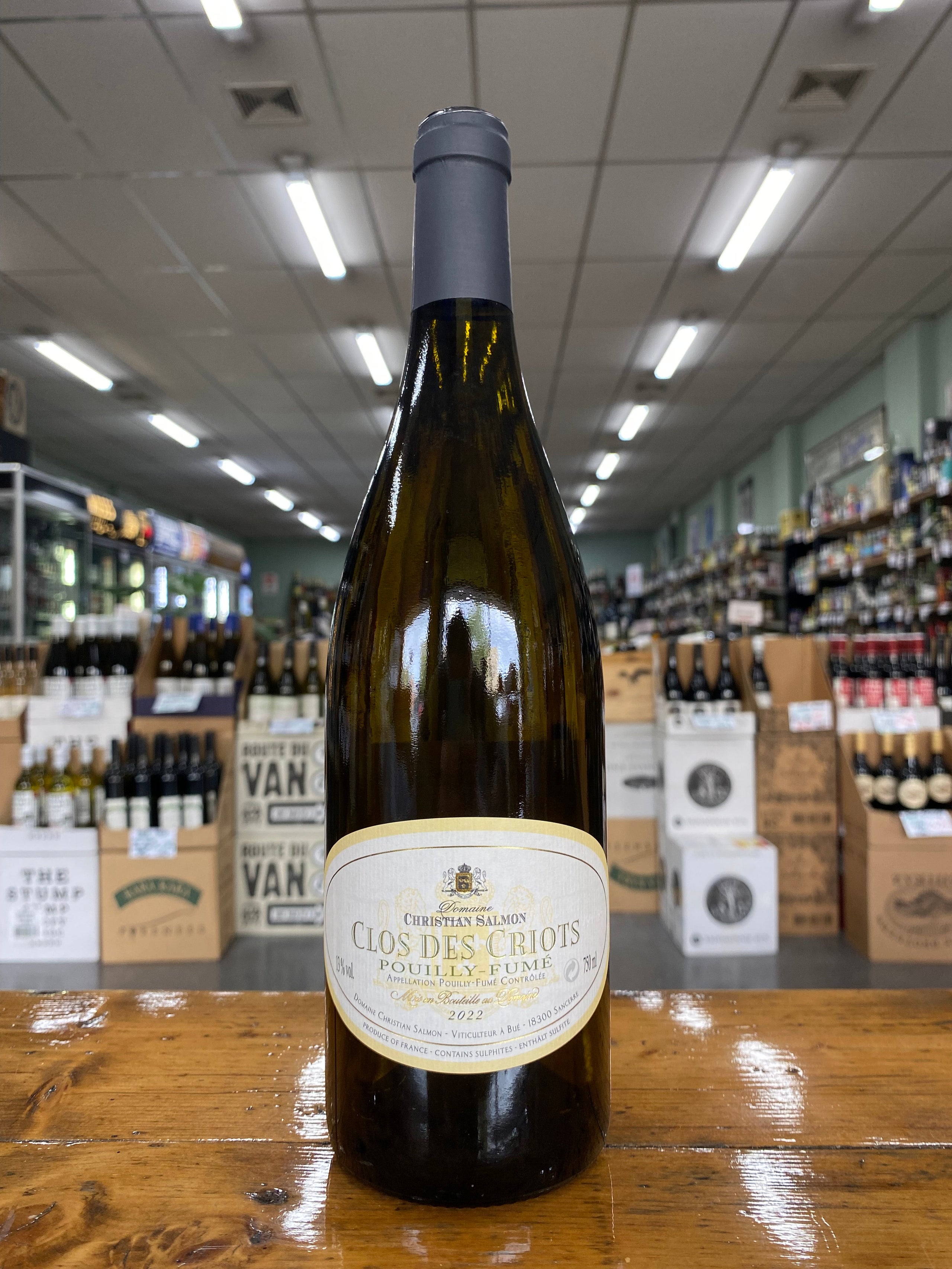 Christian Salmon Clos Des Criots Pouilly-Fume 2022 750mL | Campana's