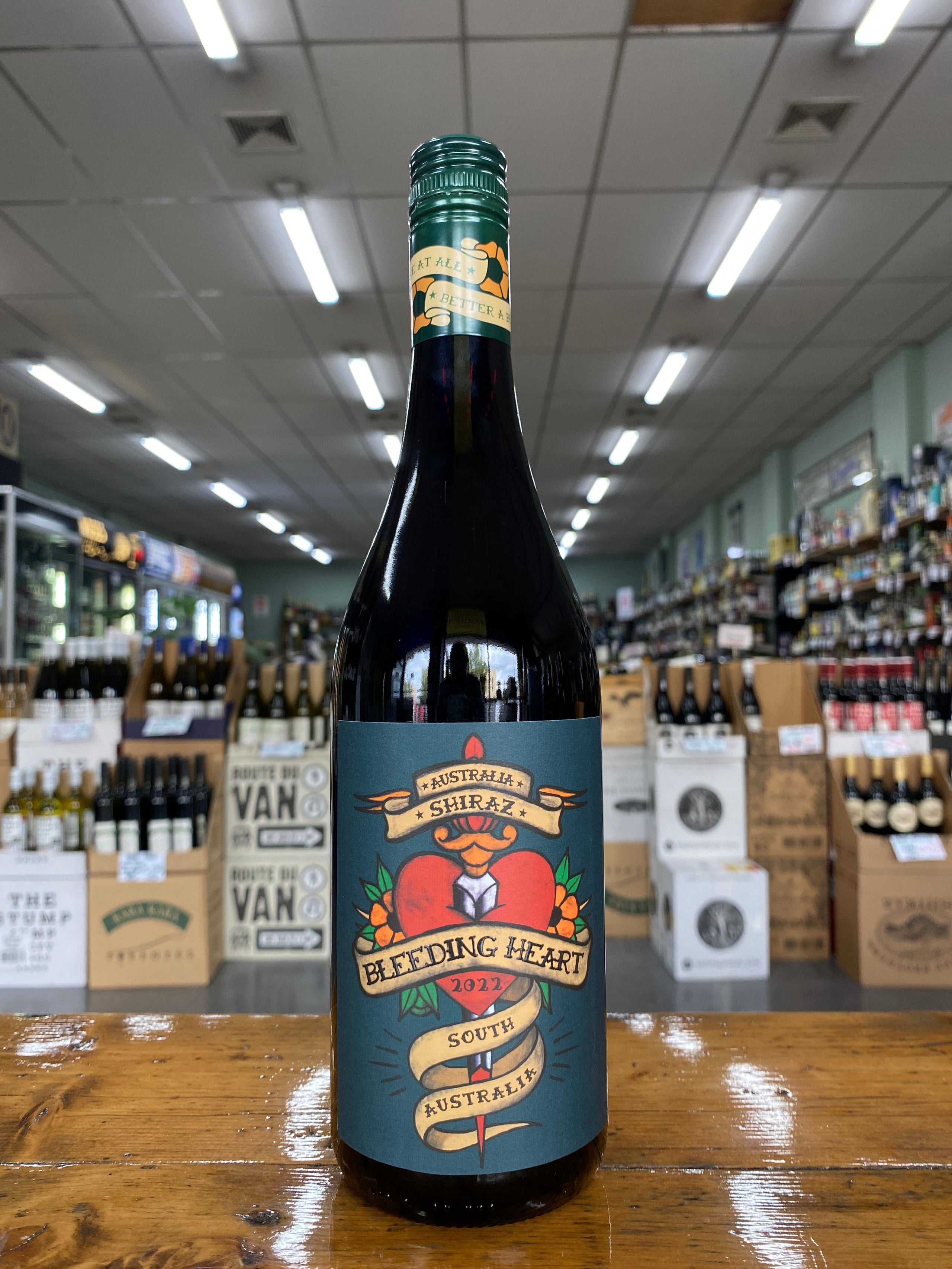 Bleeding Heart Shiraz 2022 750mL